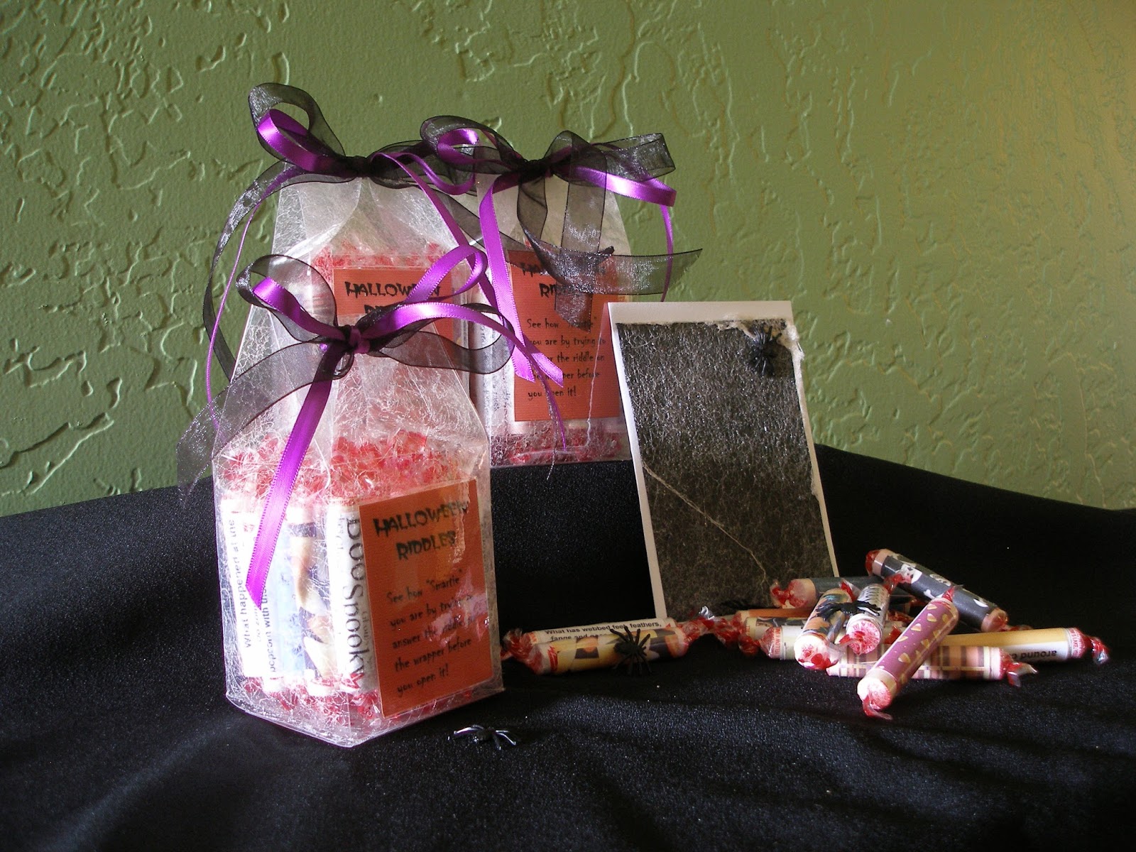 Ink Rust and Sawdust: Halloween Smarties Riddle Box