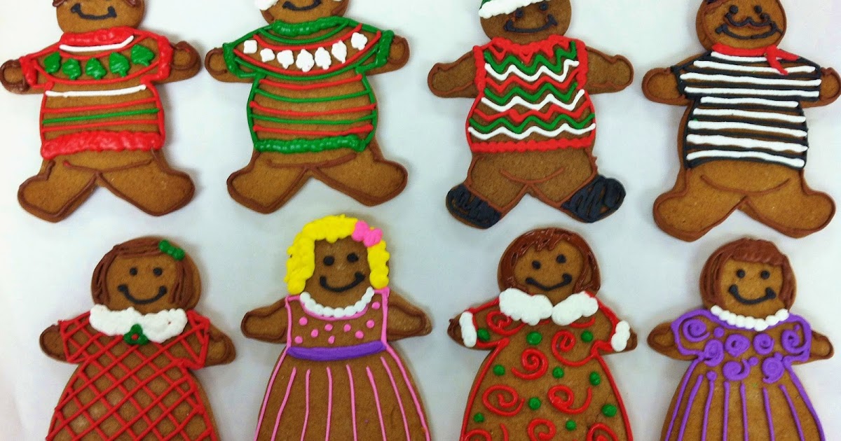 Lola Pearl Bake Shoppe: Gingerbread People - Cookie Inspiration
