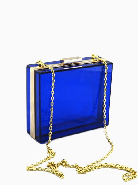 purplehaze: Transparent Acrylic Hard Box Bag