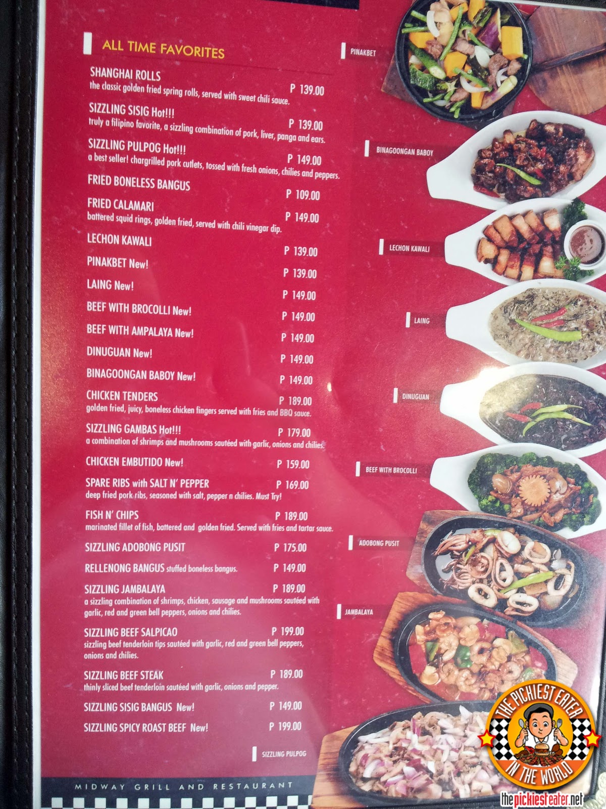 THE PICKIEST EATER IN THE WORLD: ALL THE WAY TO MIDWAY GRILL, LA UNION!