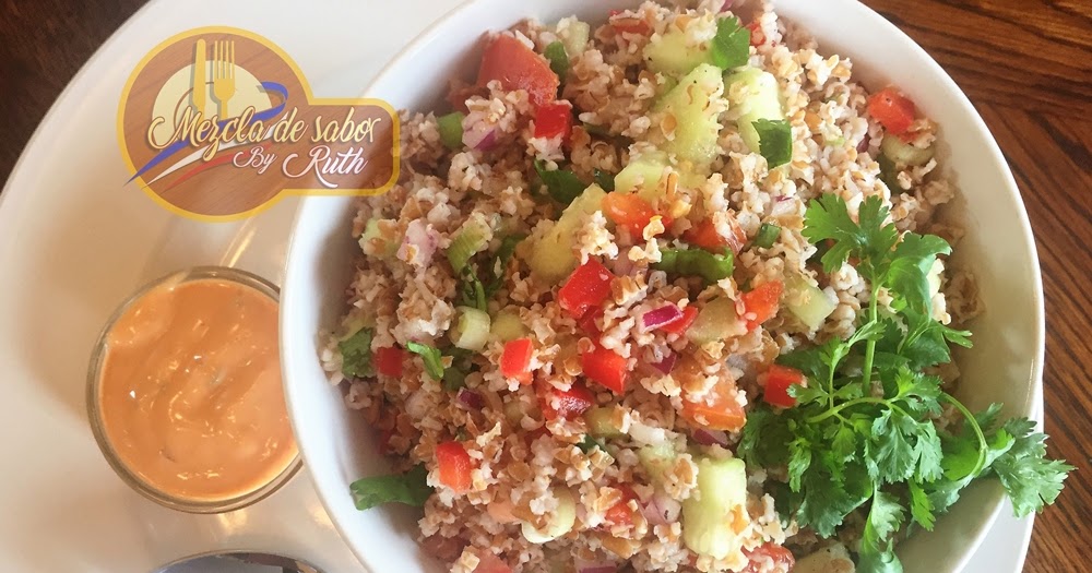 Tipile Dominicano (Tabbouleh) | Mezcla De Sabor