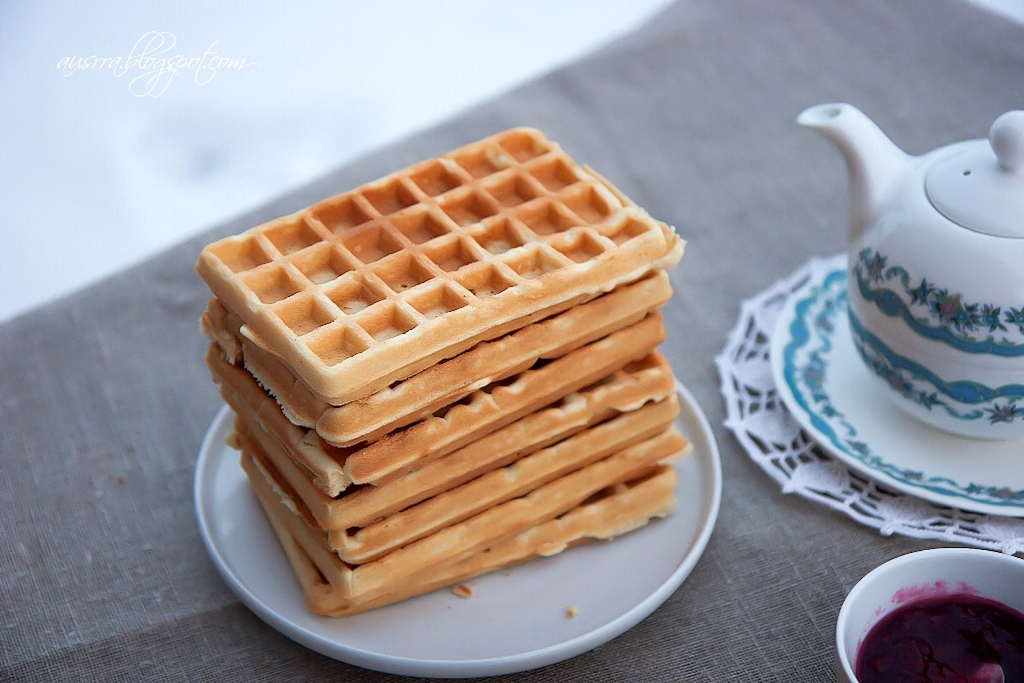 Tarp vėjo gūsių: BELGIŠKI VAFLIAI