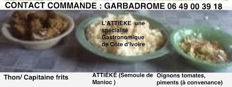 GARBADROME : CUISINE AFRICAINE PARIS: LES GARBAS