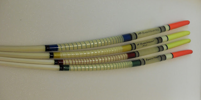 Handmade Fishing Floats by Mark Burningham.: Traditional swan quill ...