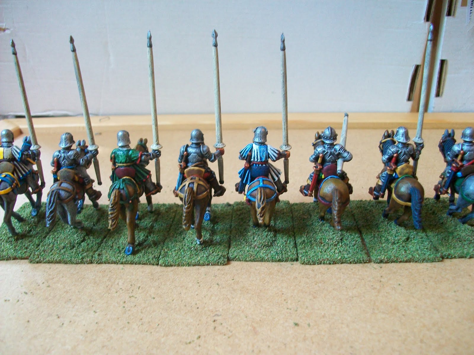 Camisado: Elmeti and more Men at Arms