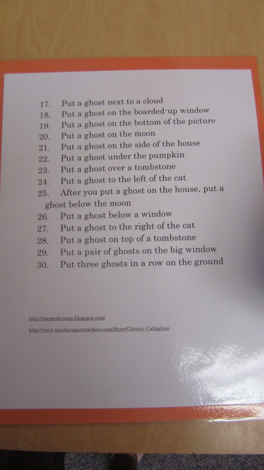 The Modern SLP: Ghost Following Directions