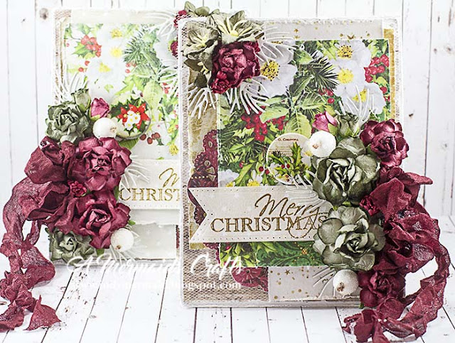 A Mermaids Crafts: Fresh Summer and Christmas Carols Cards for Lemoncraft