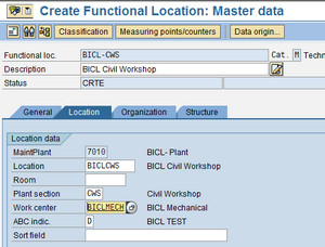 SAP Consultant,Bangladesh: Create Functional location and its related ...