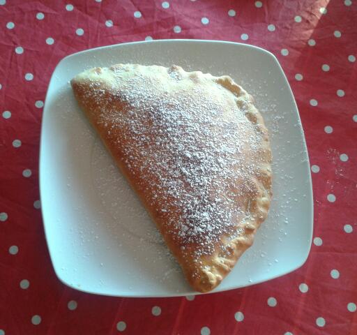 Aromas de vainilla y canela: Receta expressssss: Calzone rellena de ...