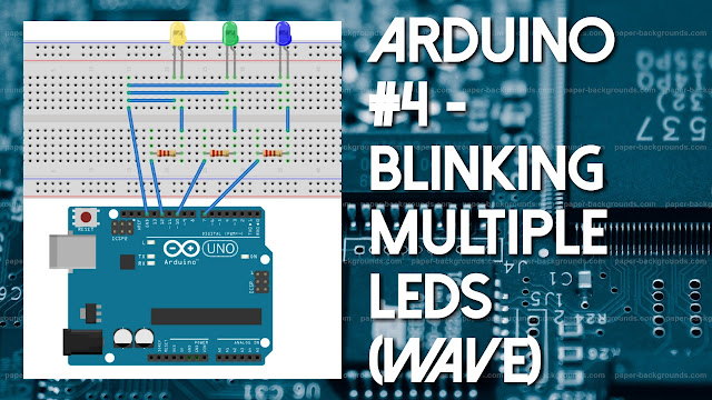 Arduino 4 Blinking Multiple Leds Using Arduino Led Chaser Explanation