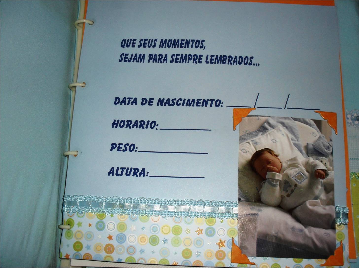 Tha Artes: ALBUM DO BEBÊ