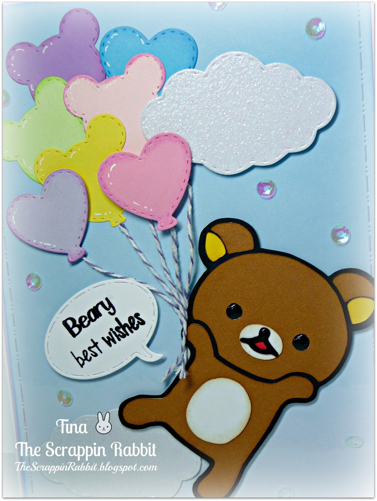 The Scrappin Rabbit: Beary Best Wishes Rilakkuma SVG