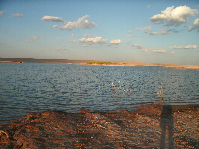 Twin Buttes Reservoir: Down, Down, Down
