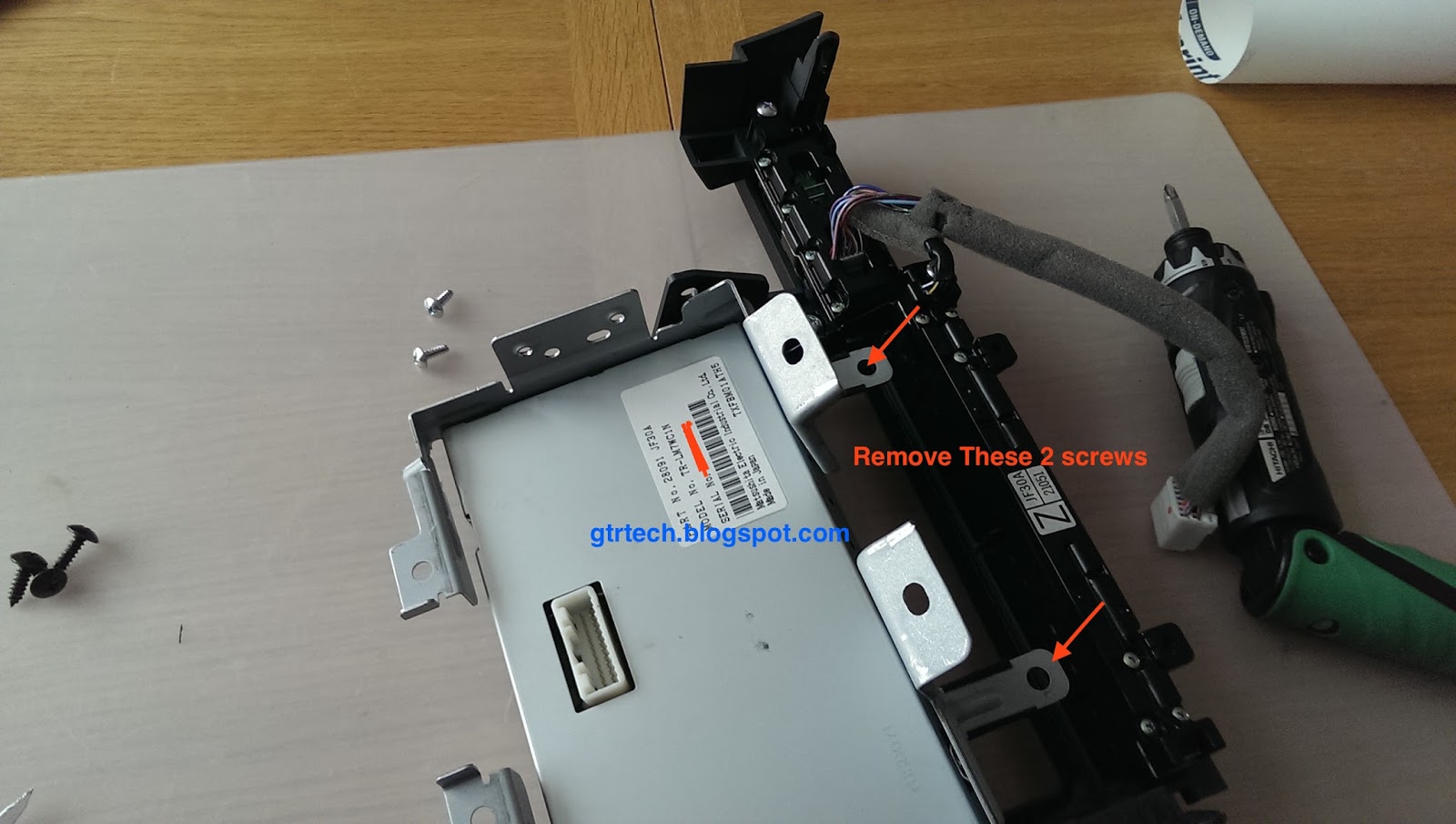 Nissan GT-R (R35) Technical DIY Blog: Upgrading 2009 GT-R AV ...