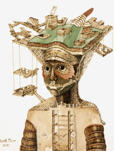 Eclectix Arts: Scott Marr’s Pigmented Pyrography