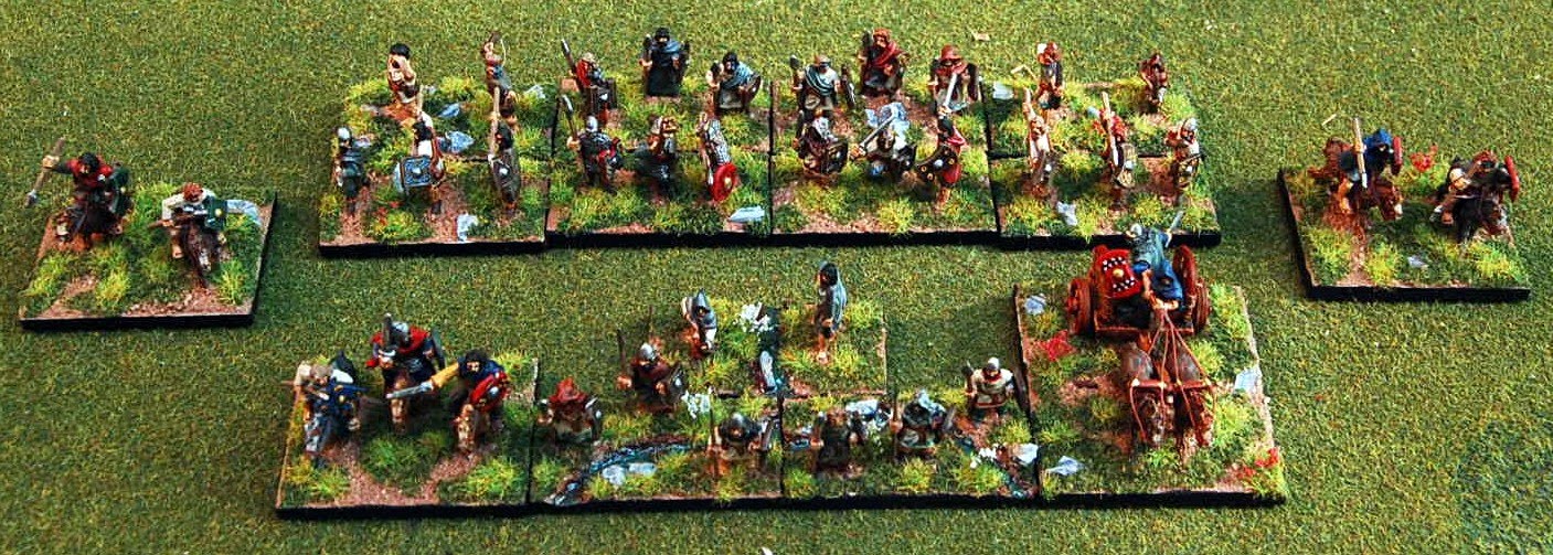 Miniature Minions: DBA Picts 400-600 AD