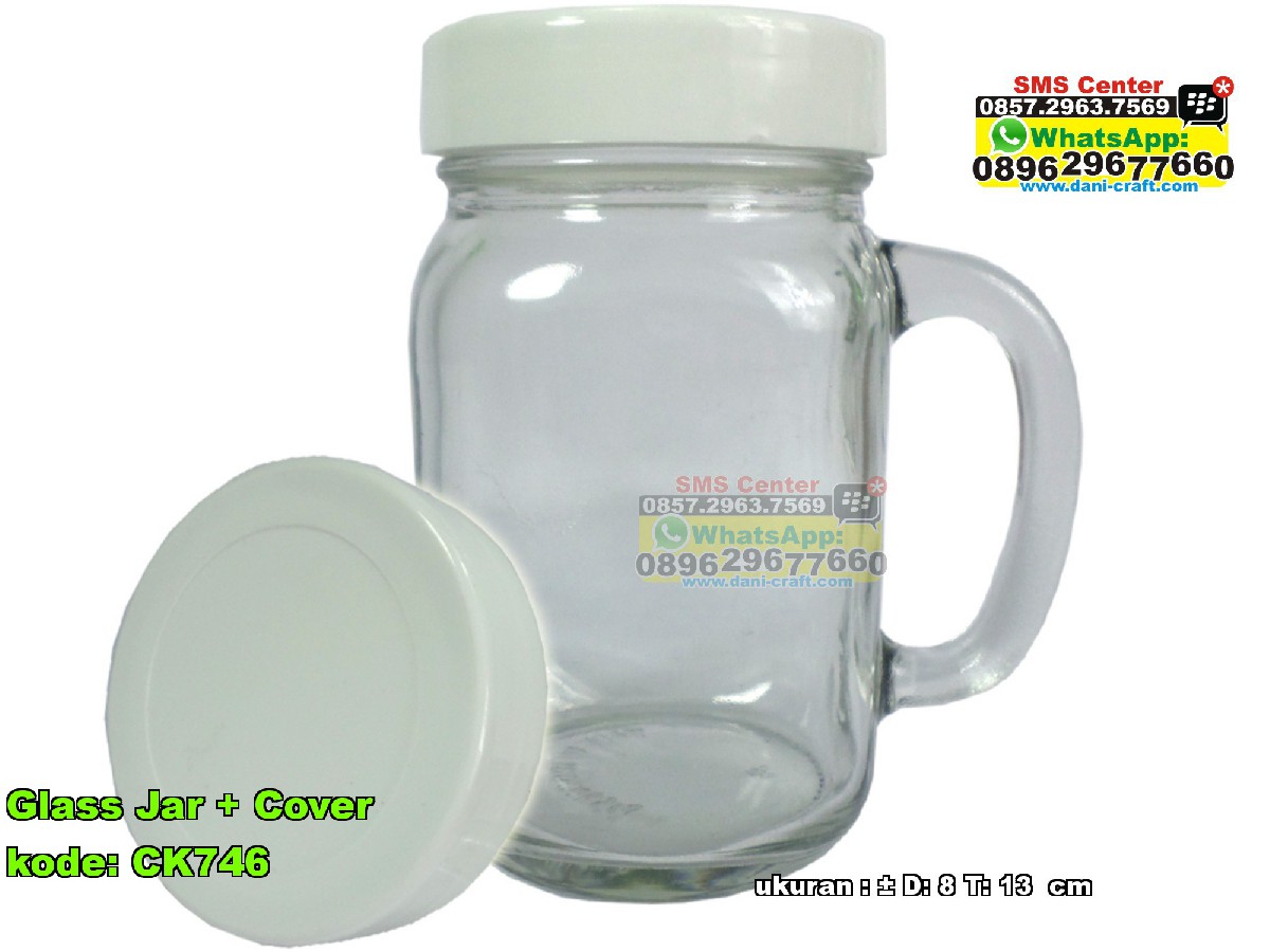Glass Jar Cover | Souvenir Pernikahan