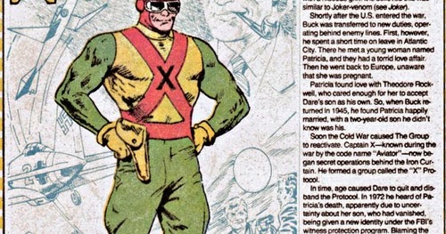 Siskoid's Blog of Geekery: Who's Captain X?