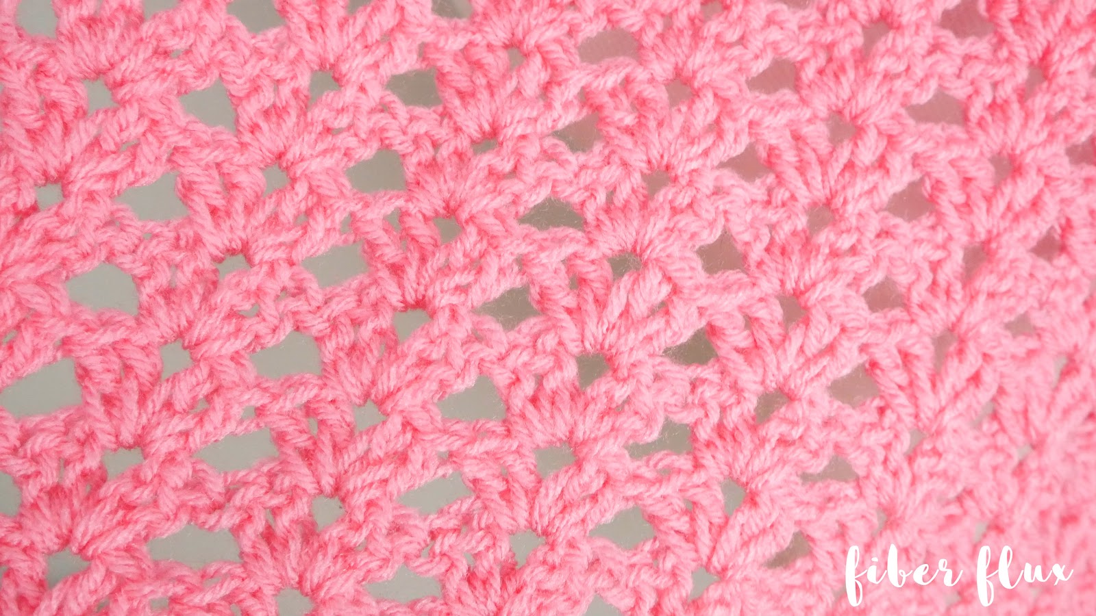 Free Crochet Pattern...Think Pink Friendship Shawl! | Fiber Flux ...