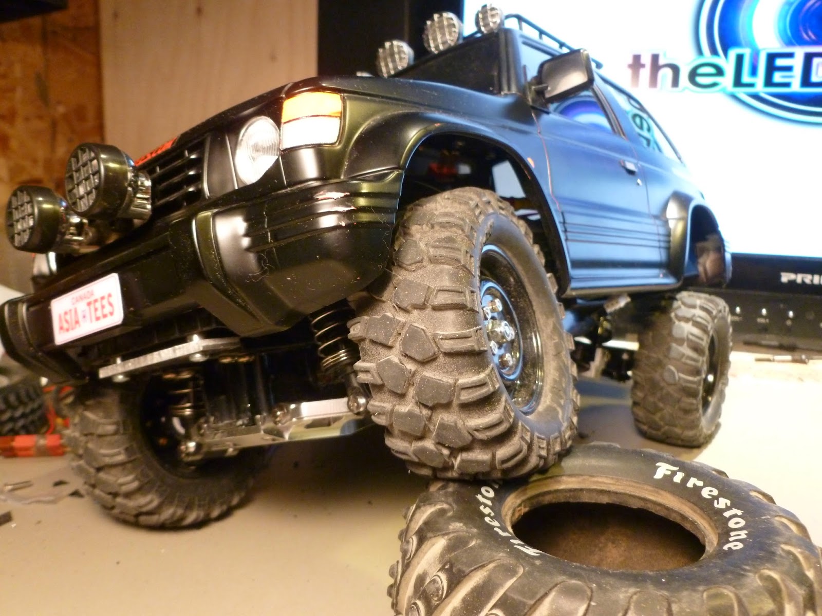 theLEDwheel: Major Tamiya CC01 mods....