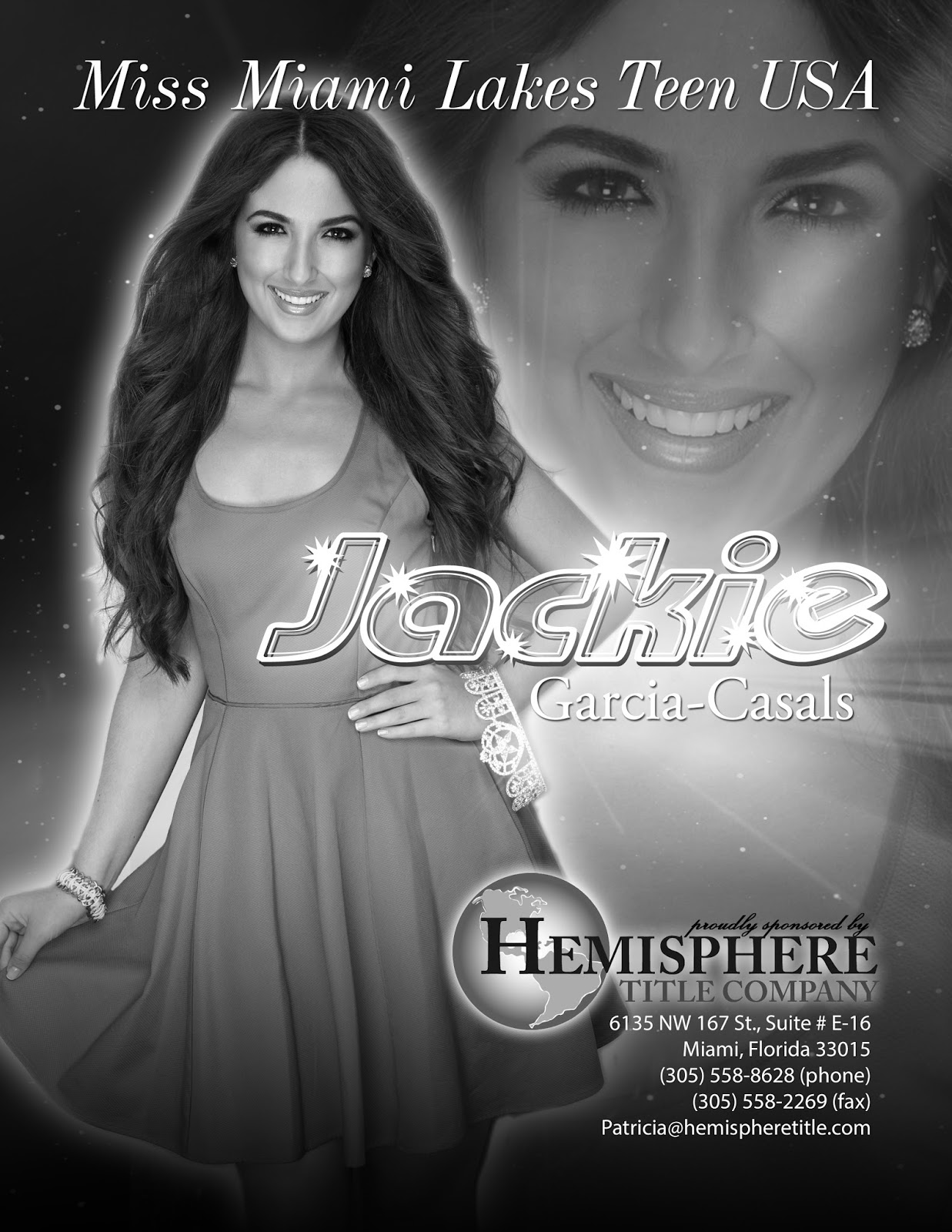 PAGEANT DESIGN | blog: Ads designed for Jackie Garcia-Casals | MISS FL ...