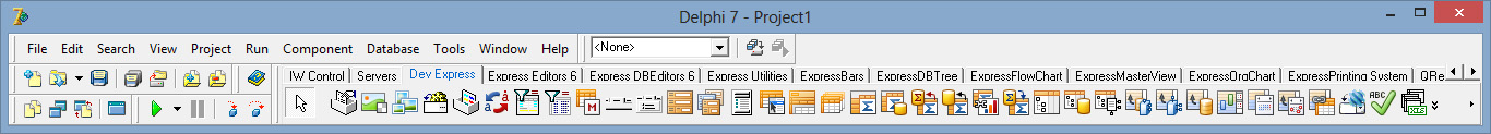 Membuat Menu Seperti Office 2010 Pada Delphi - Tutorial Delphi