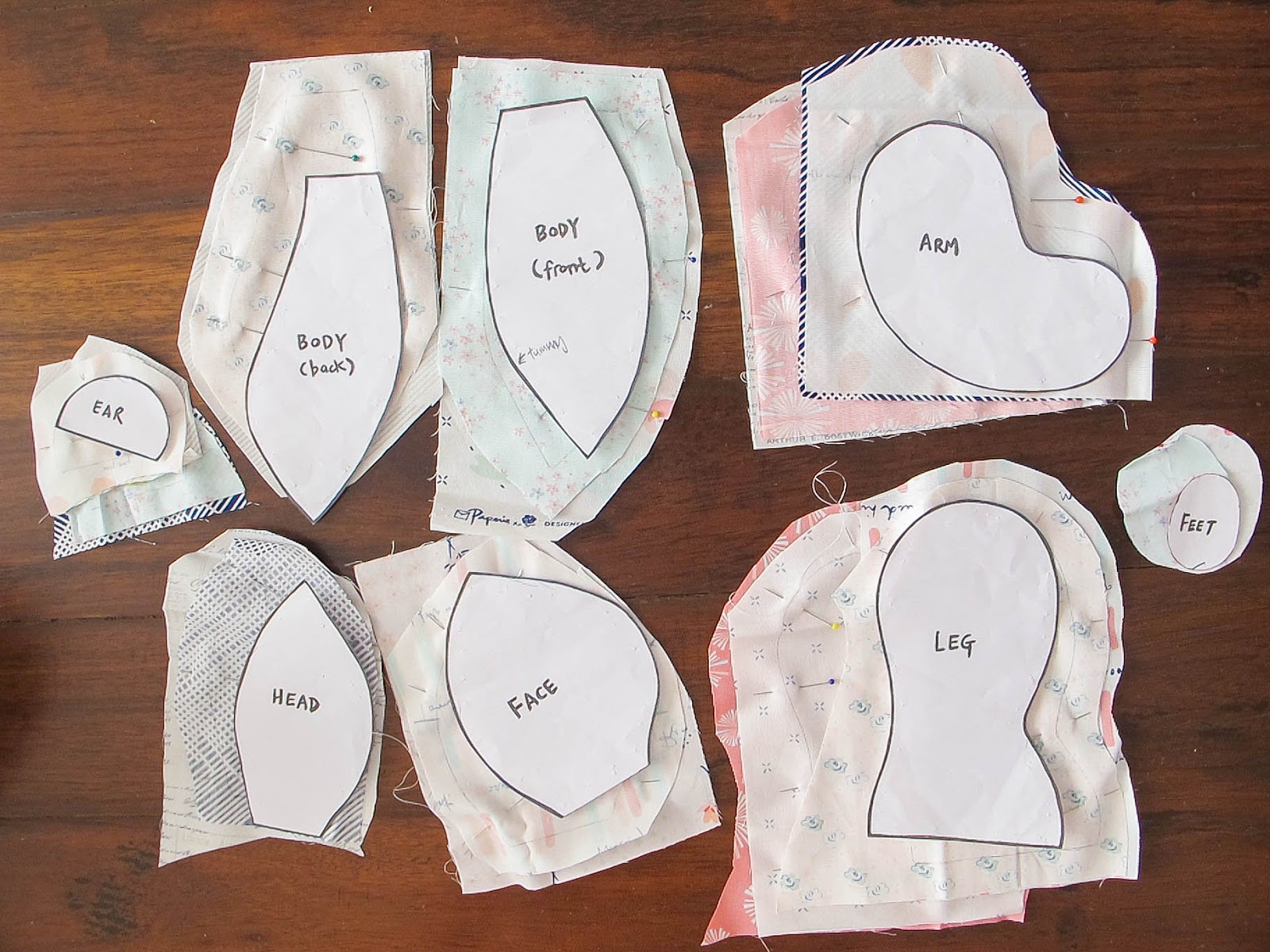 zakkaArt: Teddi the Bear Pattern (Free!)