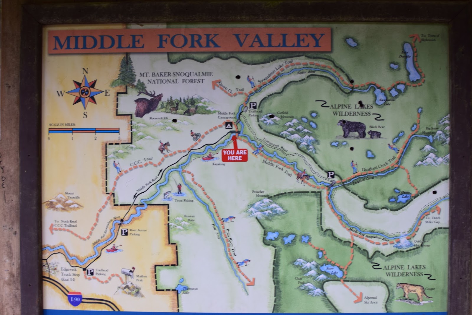 Wheelchair Wandering: Middle Fork of the Snoqualmie River