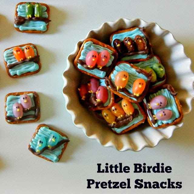 Little Birdie Pretzel Snack - Guest Post from Sugar Swings! Serve Some ...