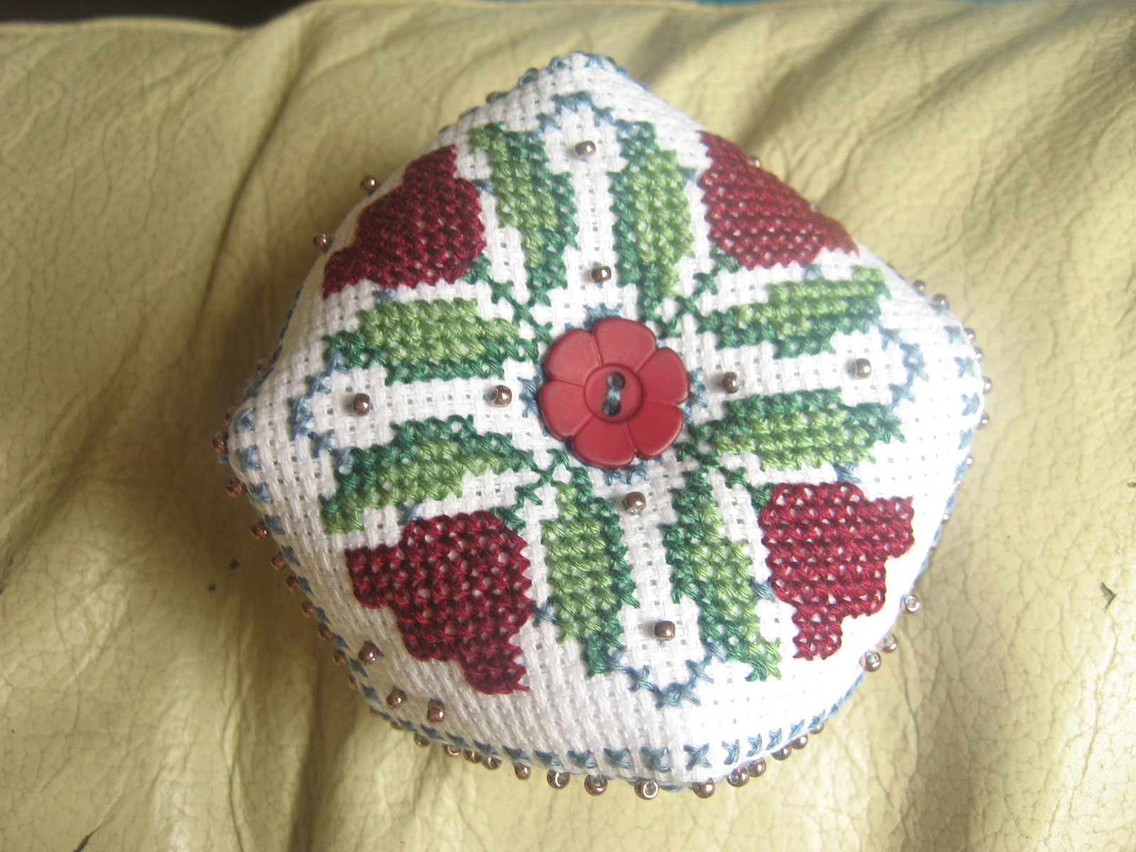 Ramblings of a Biscornu Addict: Biscornu exchange