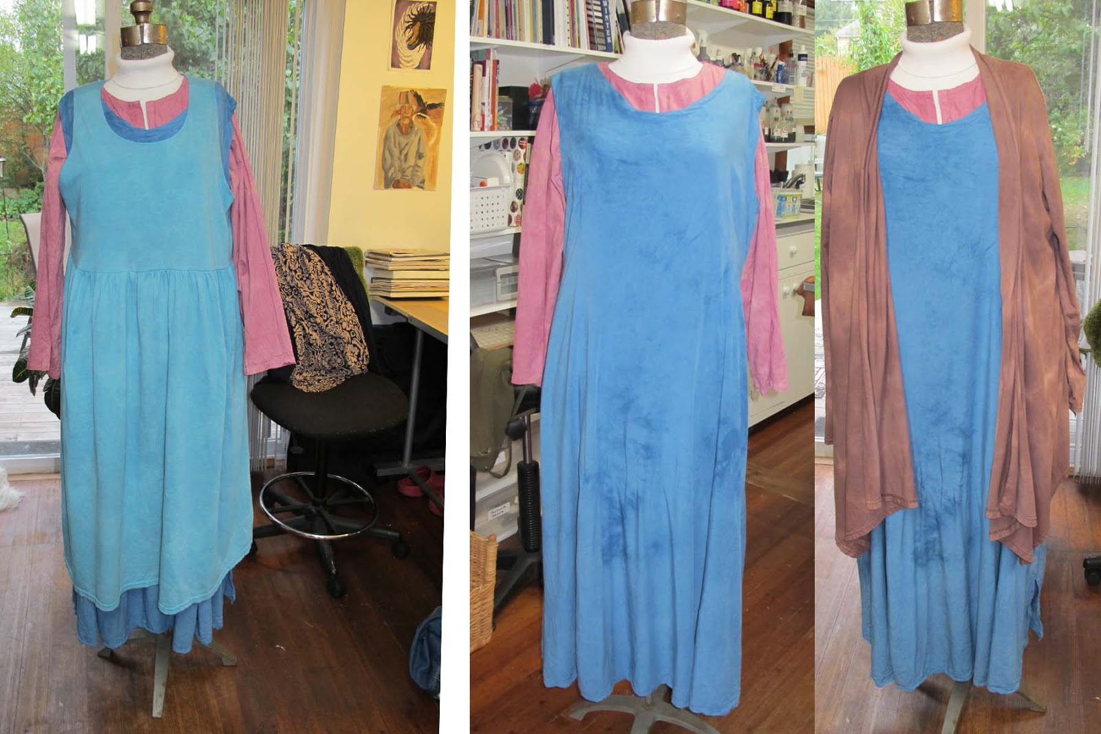 Linda Marcille, Fine Art ~ Crow House Studio: Dyeing & Sewing ...