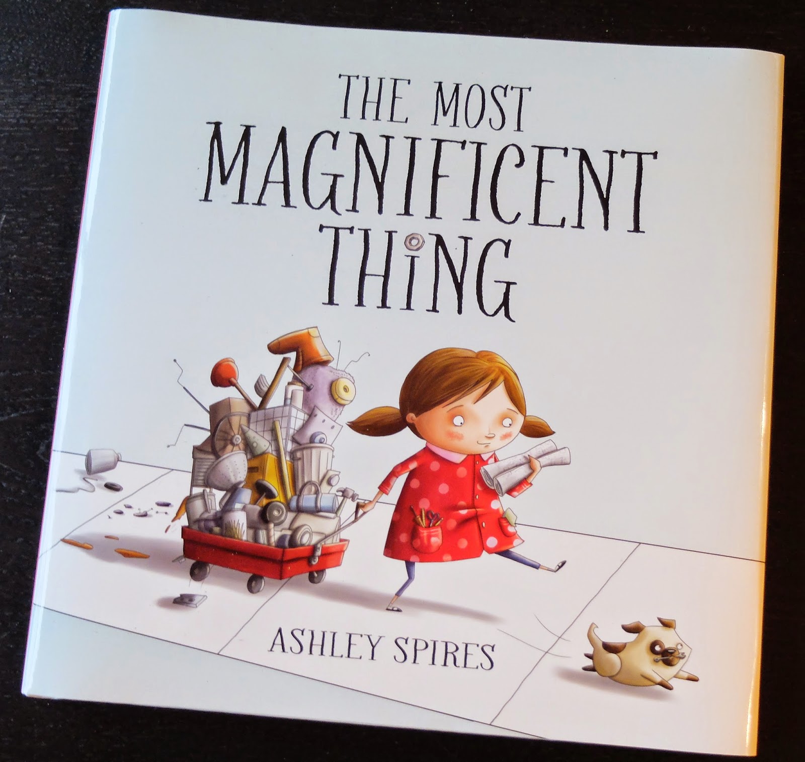 book report: The Most Magnificent Thing - rubber boots and elf shoes