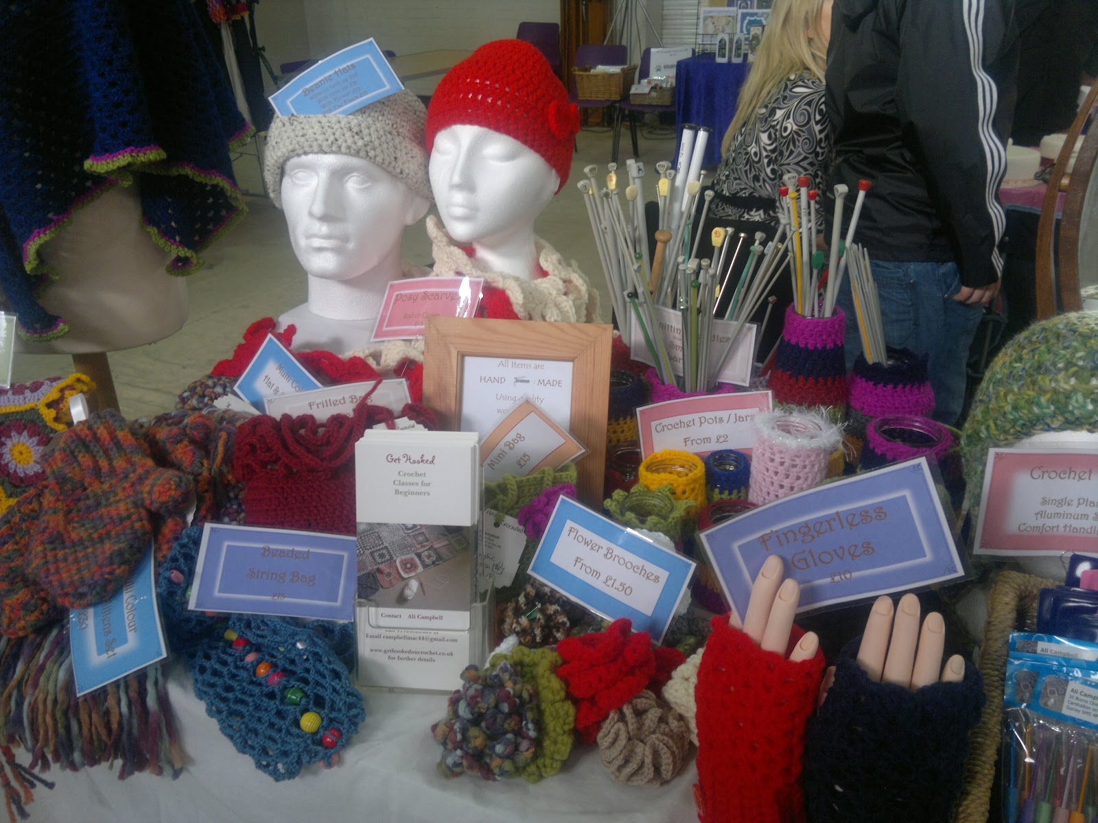 Get Hooked on Crochet: My 1st Craft Fair