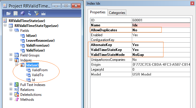 Microsoft dynamics Ax, D365 F& O: Valid time state type in ax 2012