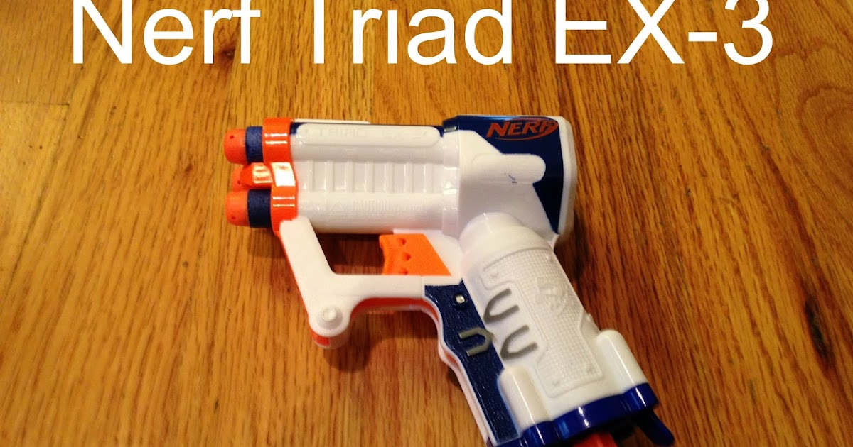Epic Nerf Gun Reviews: Nerf Triad EX-3 Review