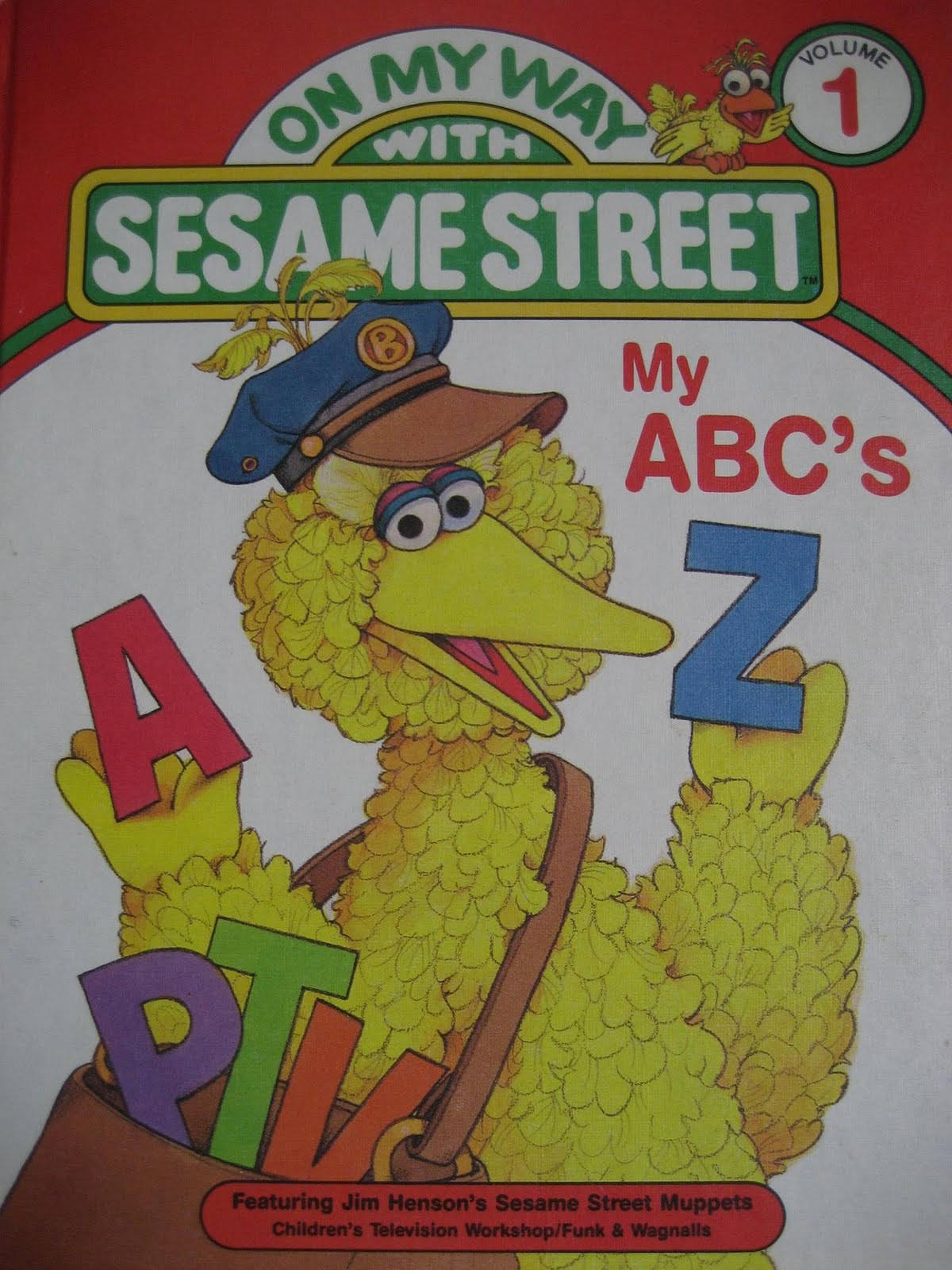 Six Balloons Vintage Delights: Sesame Street ABC's Book