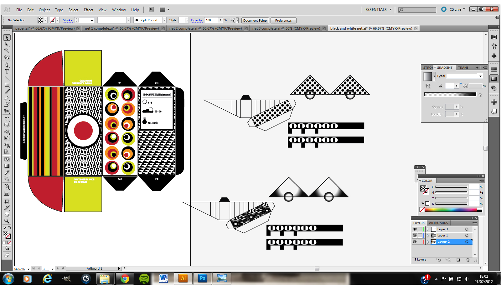 Design Practice: 10 graphic products