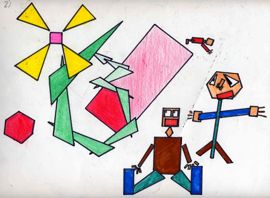 El Blog de Plástica de la Anunciación: Composiciones con polígonos ...