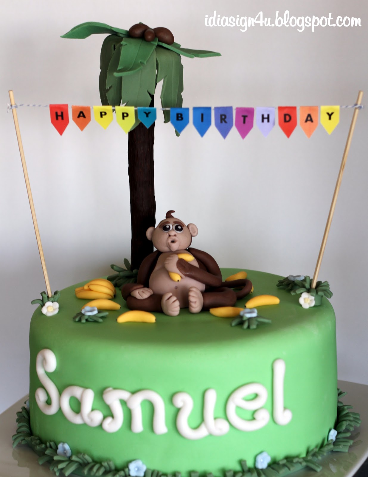 I Love Doing All Things Crafty: Samuel's Birthday Cake!