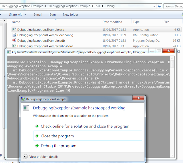 Yonatan Fedaeli: How to: Debug Exceptions in a Dump file
