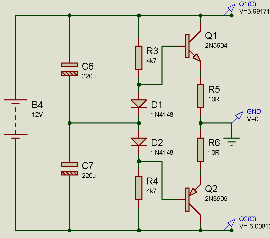 blackbox - electronics: Membuat Rangkaian Virtual Ground DC (Membagi ...