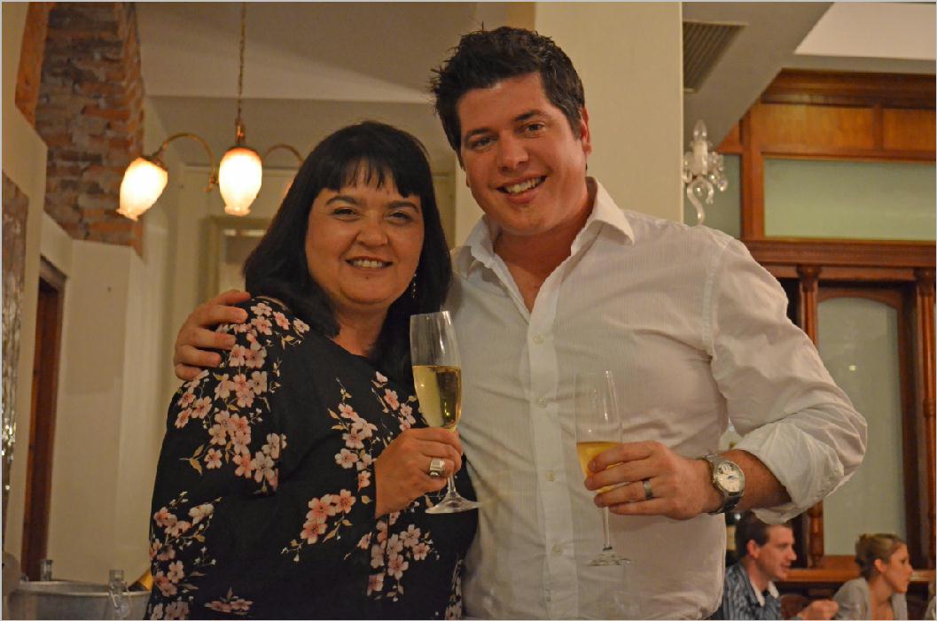 .: 40th birthday dinner for Simonsig Kaapse Vonkel at The Vineyard