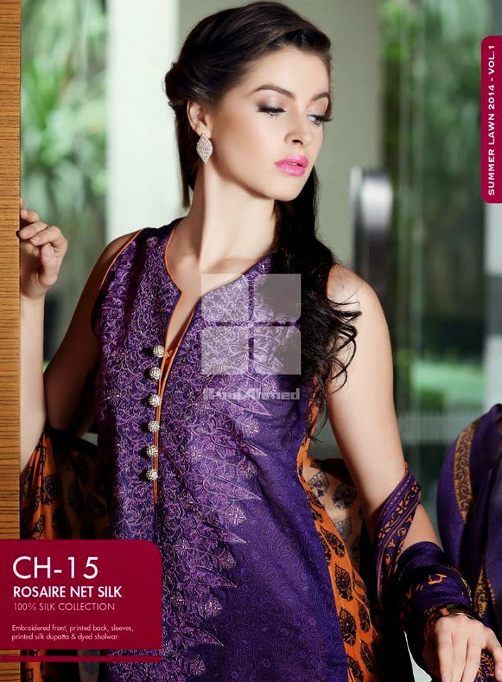 Gul Ahmed Designs |Summer Collection in Pakistan 2014