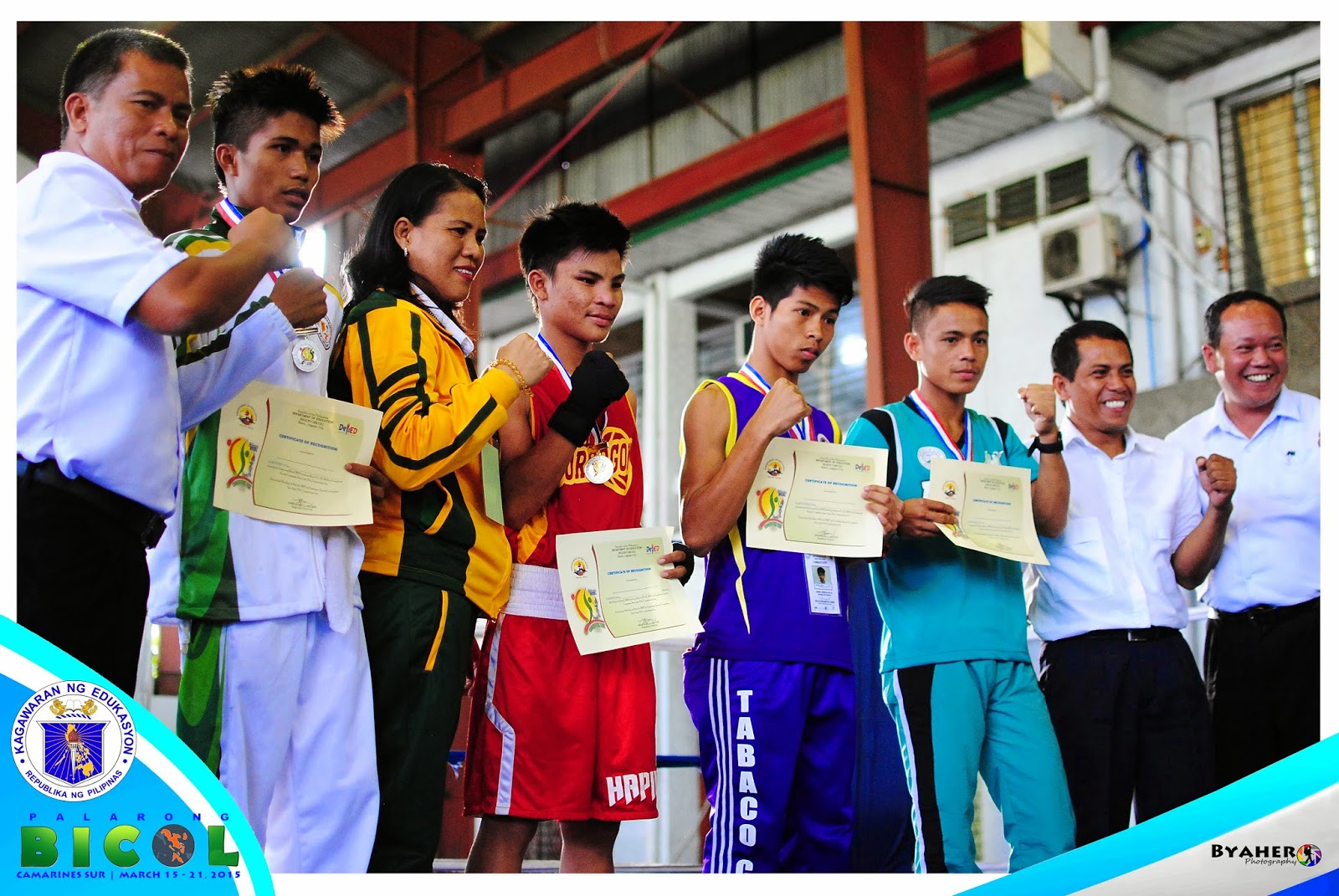 Byahero: 2015 Palarong Bicol Boxing Competition Results