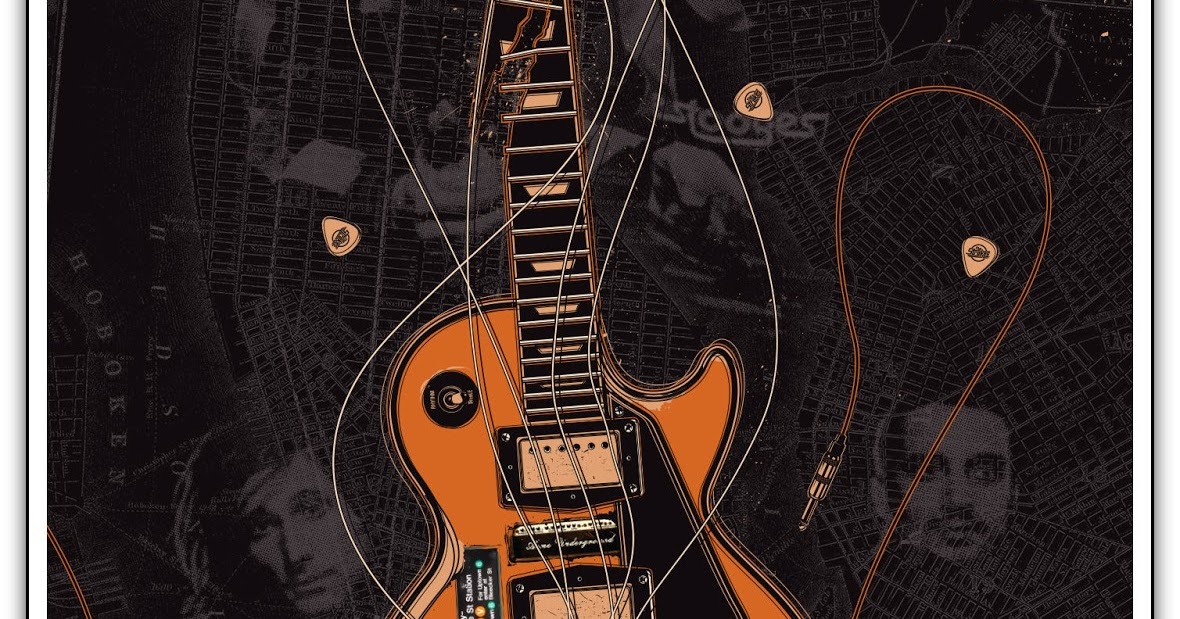 INSIDE THE ROCK POSTER FRAME BLOG: Aaron Mackenzie The Stokes New York ...