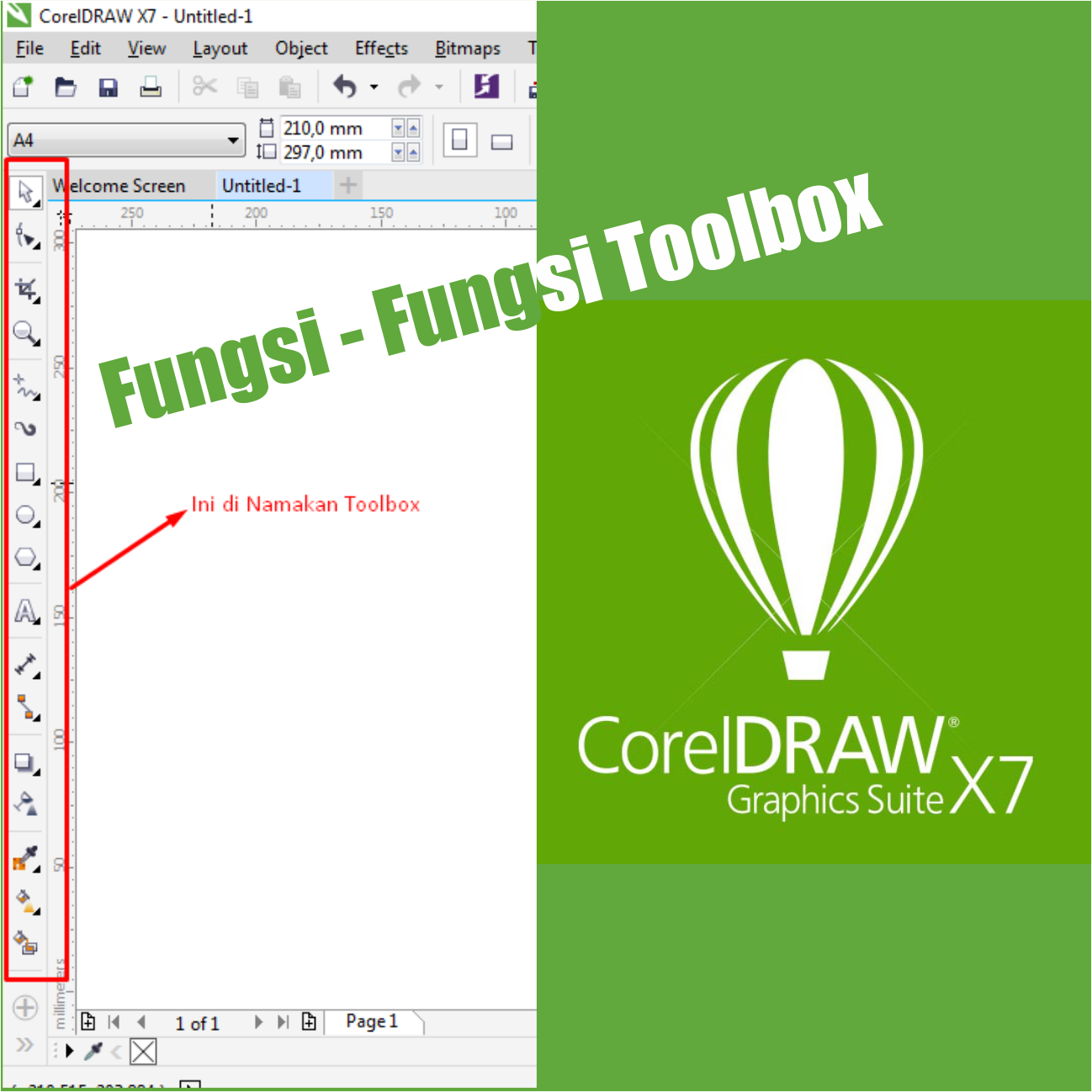 Fungsi - Fungsi Toolbox pada CorelDraw - Penikmat Rindu Fungsi - Fungsi Toolbox pada CorelDraw - Penikmat Rindu