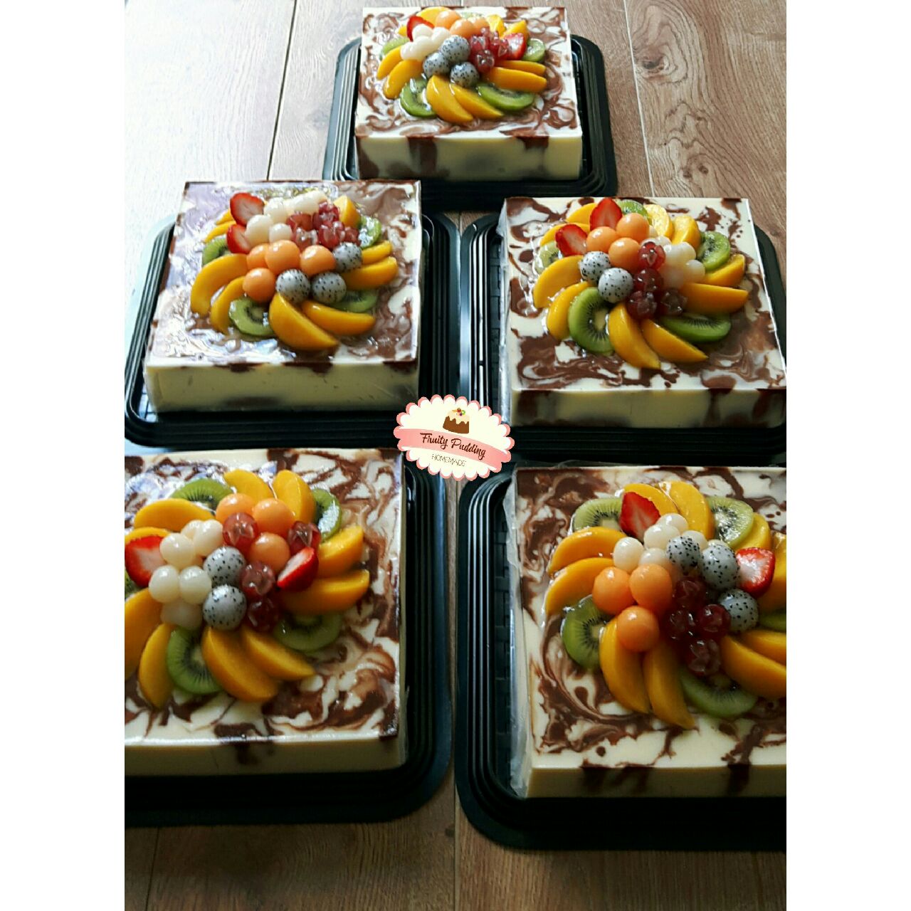 Fruity Pudding "Pudding Homemade"