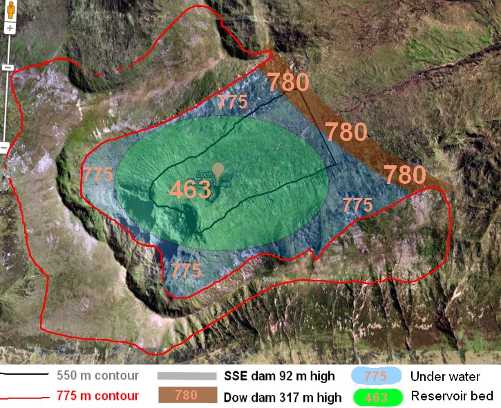 Peter Dow's blog: My vision for a LARGER hydro dam at Coire Glas ...