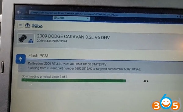wiTech Micropod II Technical Support: 2010 Dodge Grand Caravan PCM swap ...