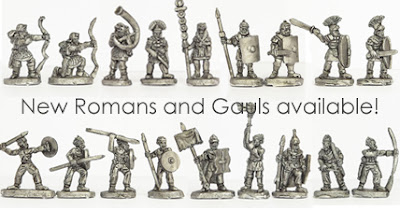 Wargame News and Terrain: Pendraken Miniatures: New 10mm Roman and Gaul ...